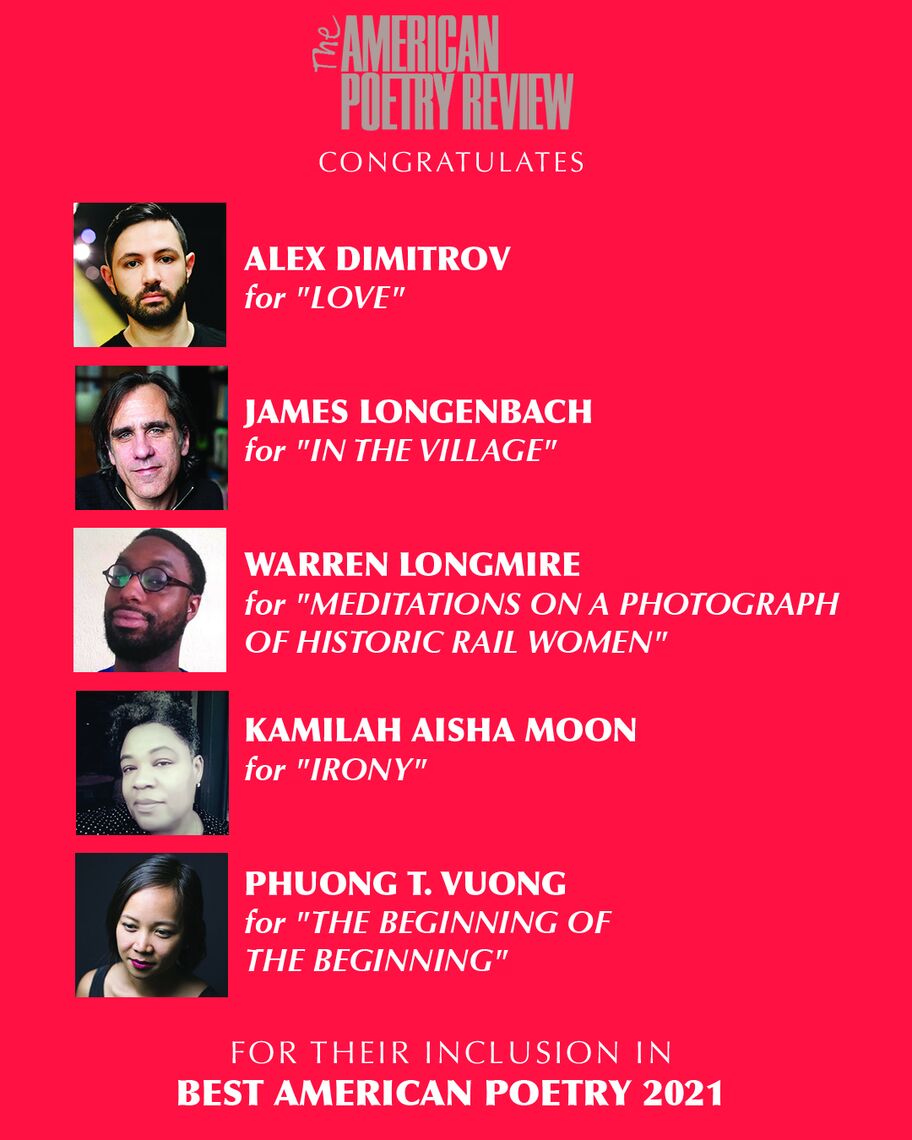 American Poetry Review – News